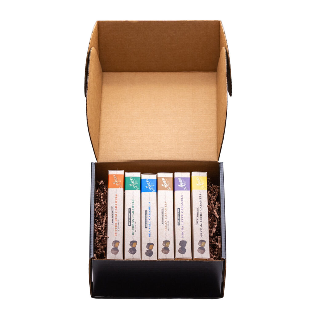 Caramel Box Sampler - Asher's Chocolate Co.