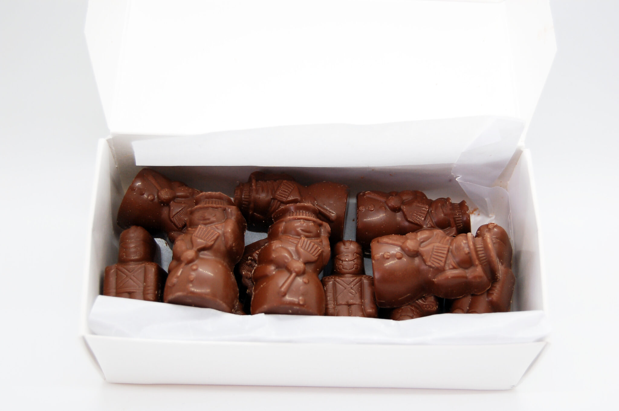 Holiday Peanut Butter Pals - Milk Chocolate, 1/2Lb. - Asher's Chocolate Co.