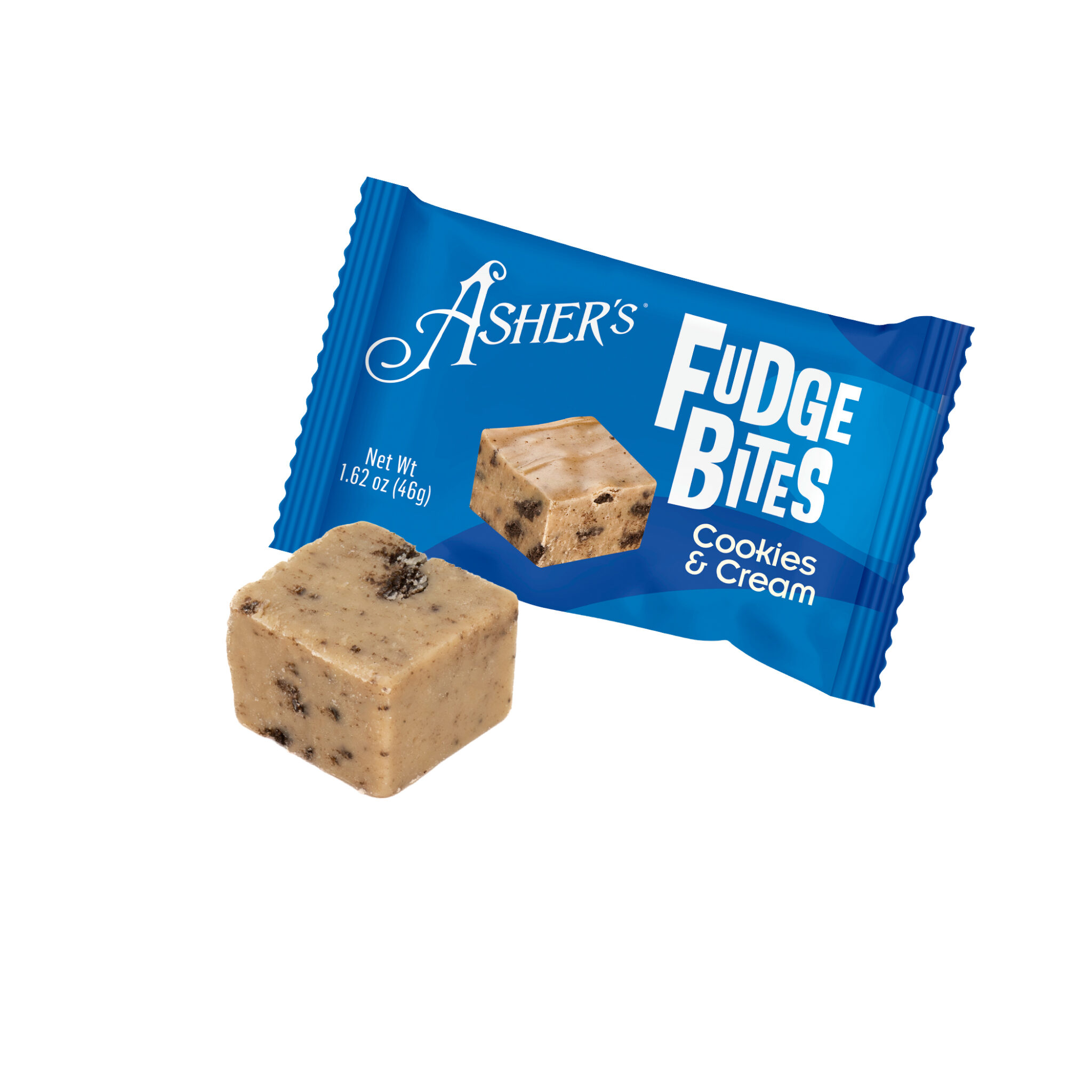 Cookies and Cream Fudge Bites | Asher's Chocolate Co.