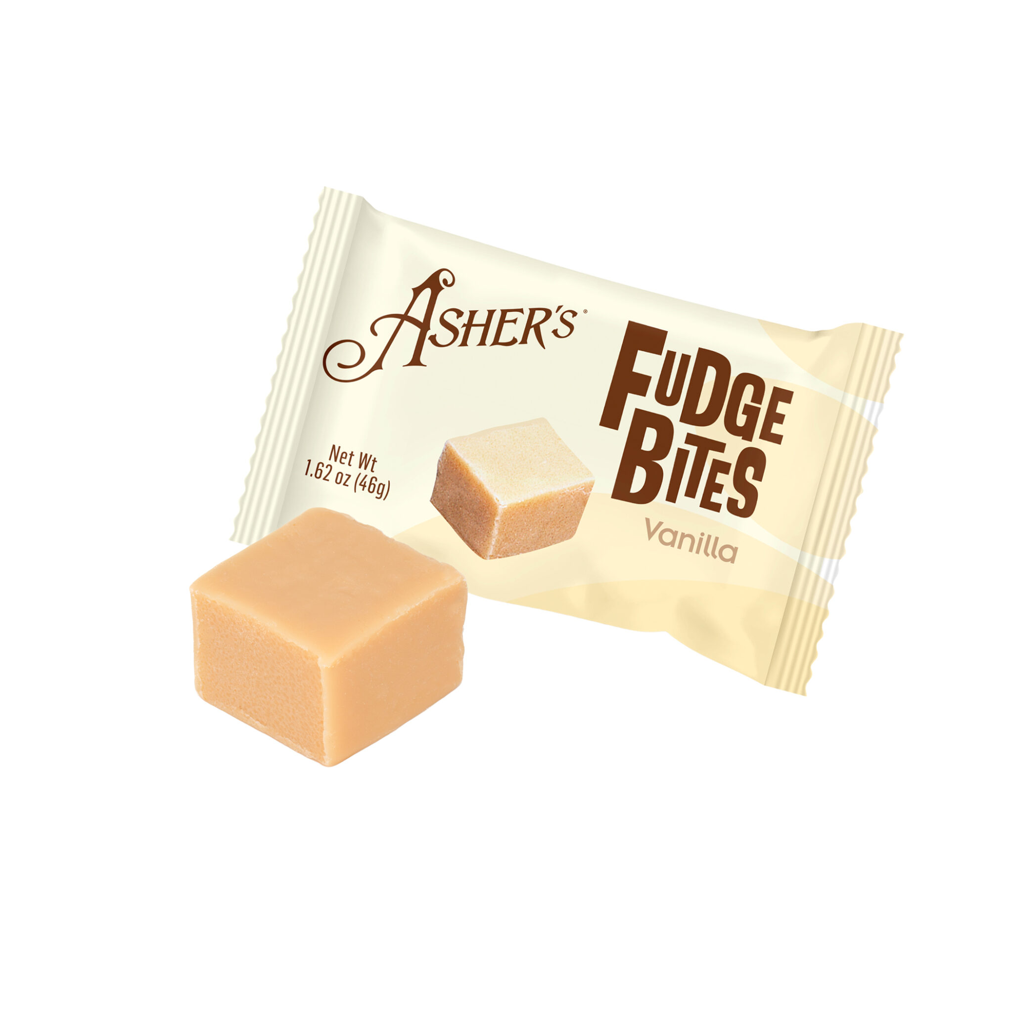 Individually-Wrapped Vanilla Fudge Bites Caddy - Asher's Chocolate Co.